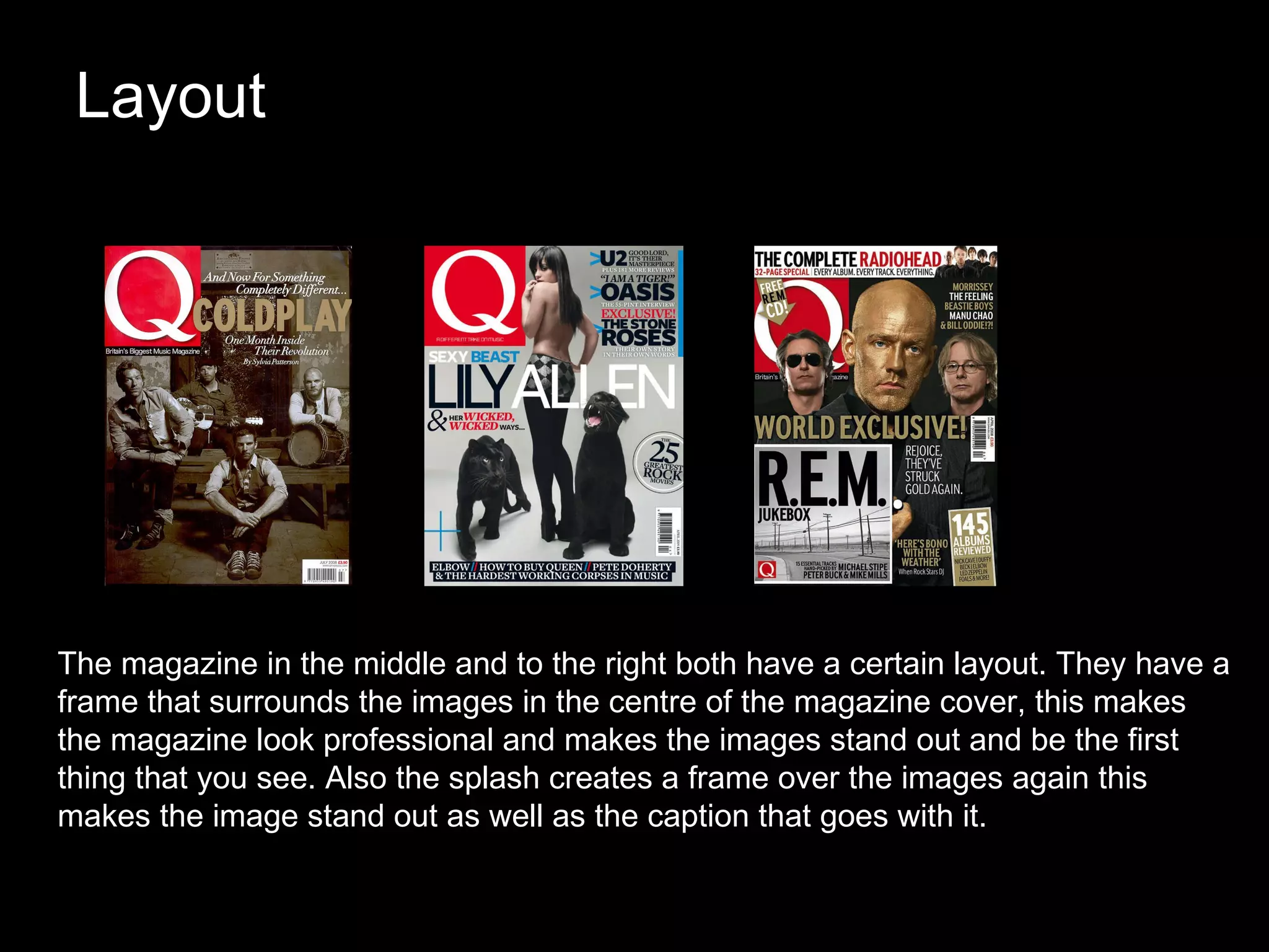 Magazine Analysis House Style. | PPT