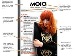 Music Magazine Research | PPT