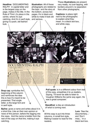 Magazine analysis | PPT