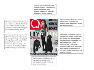 Analysis of Magazines | PPT