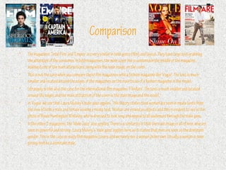 Magazine Analysis | PPT