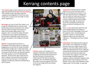 Magazine analysis | PPTX