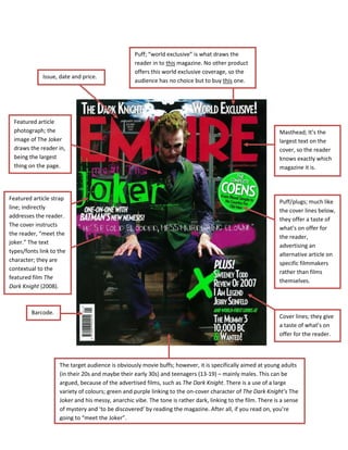 Magazine analysis | DOCX