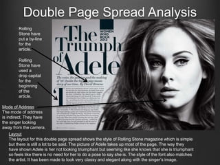 Magazine analysis | PPTX