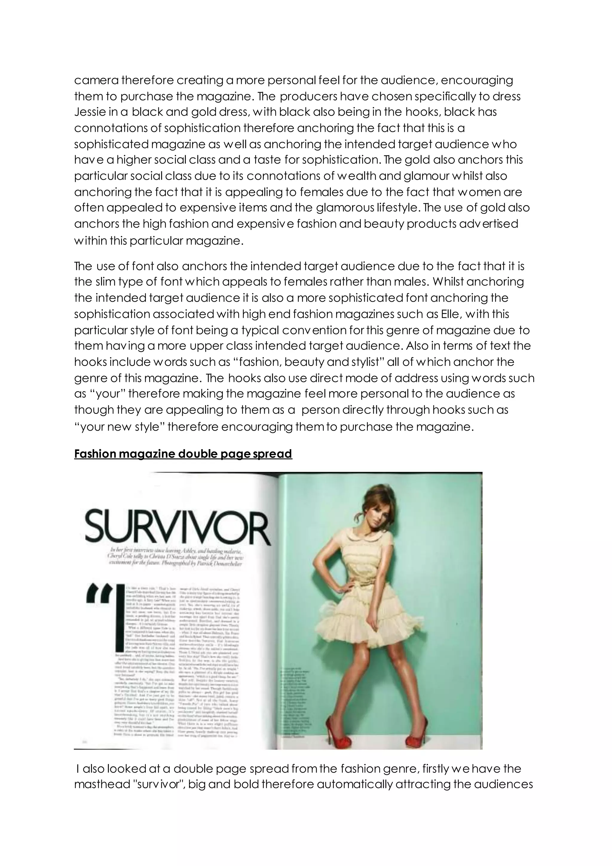 Magazine analysis | DOCX