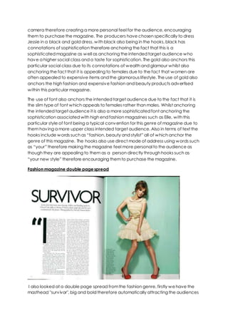 Magazine analysis | PDF | Free Download