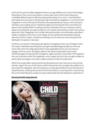 Magazine analysis | PDF