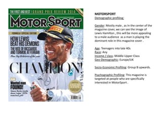 Magazine analysis | PPT