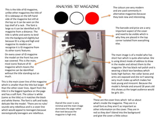 Magazine Cover Analysis | PPTX