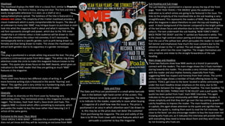 Market Research / Magazine Analysis | PPT