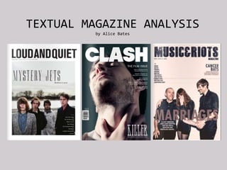 Magazine analysis | PPT
