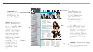 Magazine analysis | PPTX