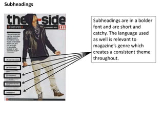 Codes and Conventions of Magazines | PPTX