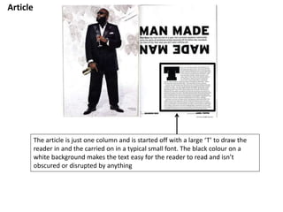 Codes and Conventions of Magazines | PPTX