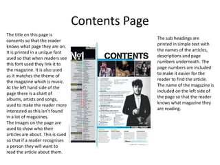 Magazine analysis | PPTX | Technology & Computing