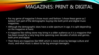 Magazine analysis | PPT