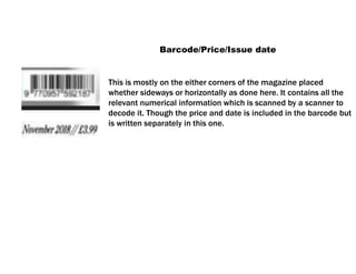 Magazine analysis 1 | PPT