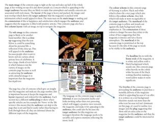 Magazine analysis | PPT