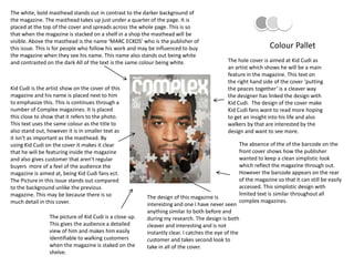 Magazine analysis covers | PPTX