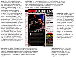 Magazine analysis | PPT