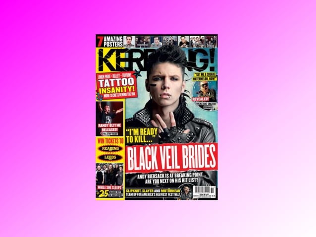 Magazine analysis- Media Coursework | PPT