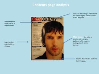 Magazine analysis production | PPTX