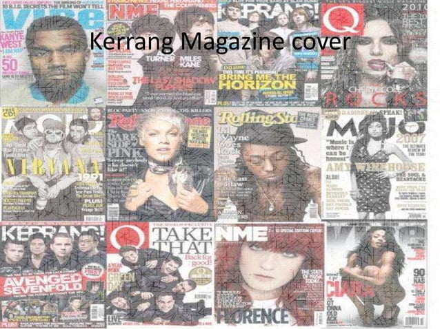 Magazine analysis year 12 media | PPTX