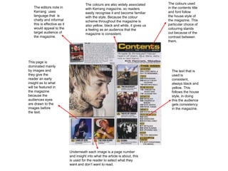 Magazine anaylisis | PPT