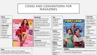 Magazine and online | PPTX
