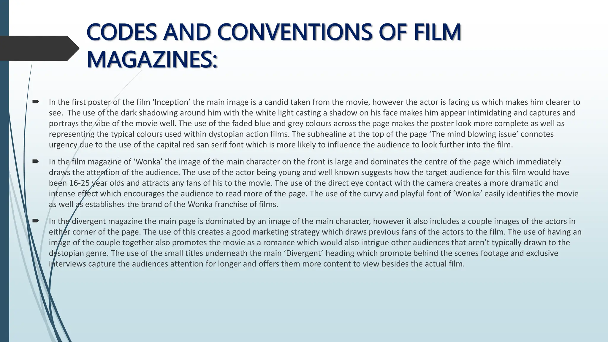 Magazine and Online codes and conventions.pptx