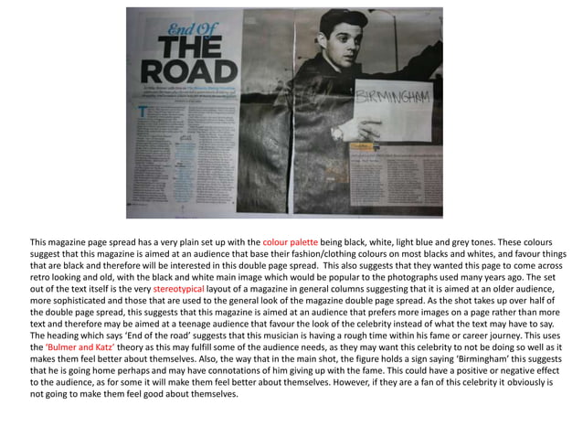 Magazine annotation | PPT