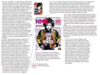 Magazine annotation | PPT