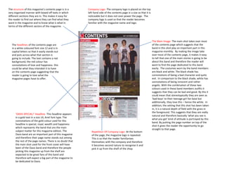 Magazine annotation | PPT