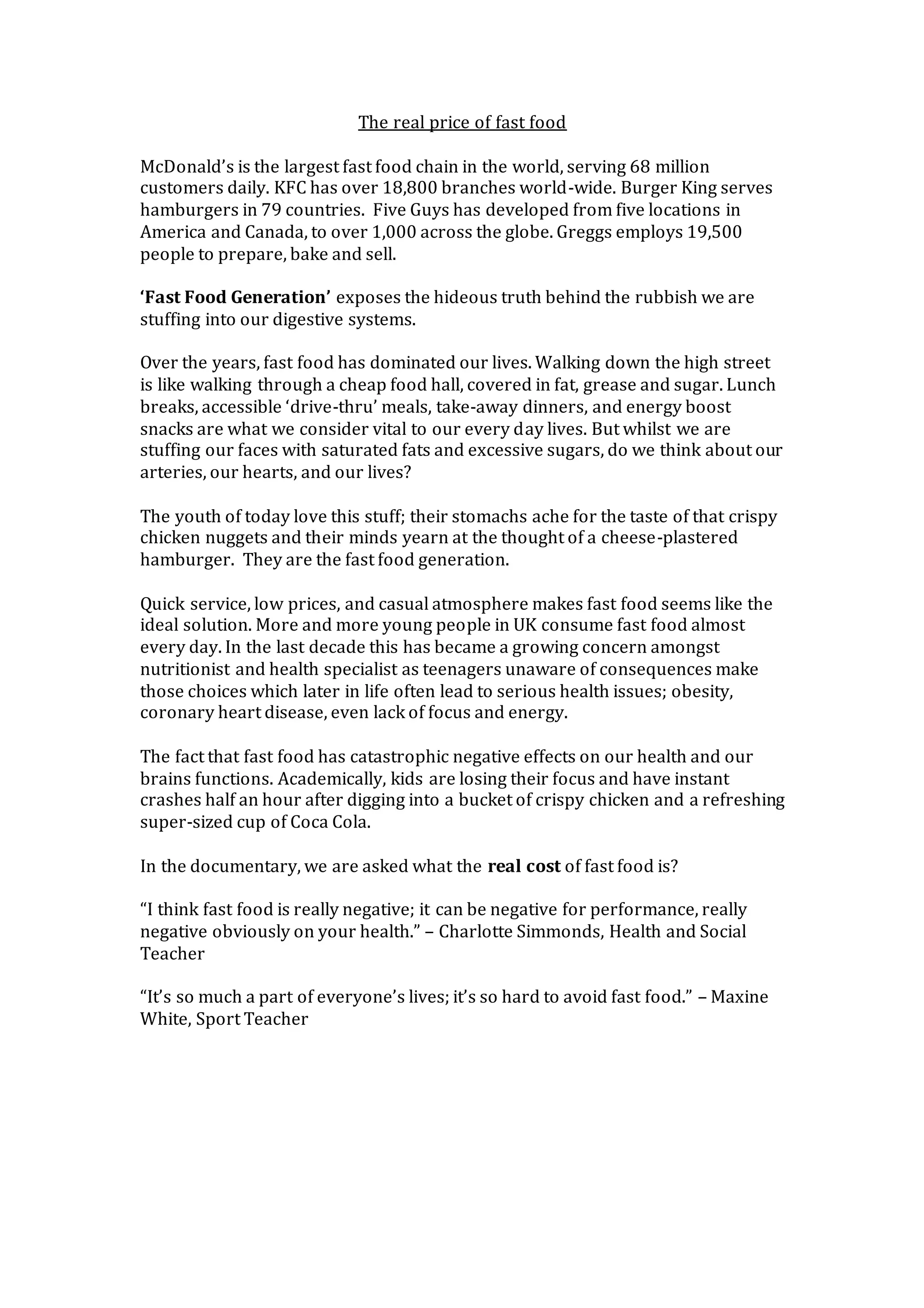 PLANNING - Magazine Article | DOCX