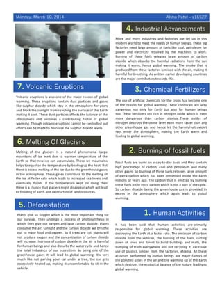 Global Warming magazine article | PDF