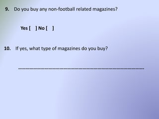 Questionnaire | PPTX