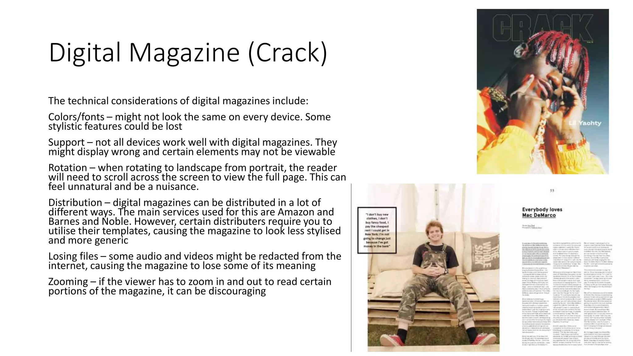 Magazine assignment | PPTX | Desktop Publishing | Computer Software and ...