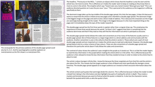 Magazine assignment | PPT