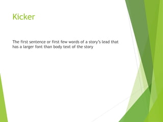 Magazine codes and conventions | PPT