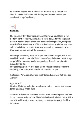 Magazine codes and conventions emma assignment Emma | PDF