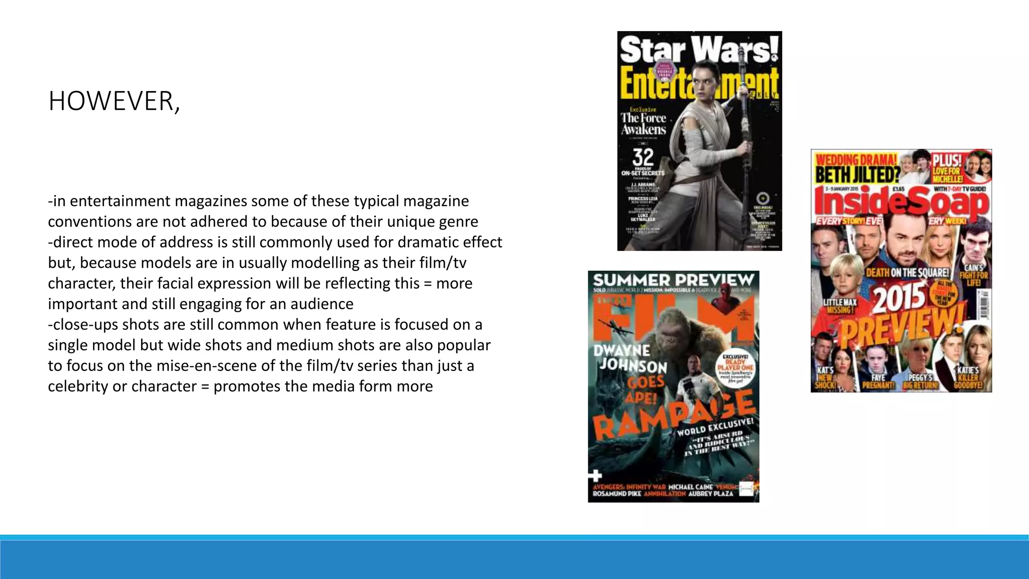 Magazine codes and conventions | PPT