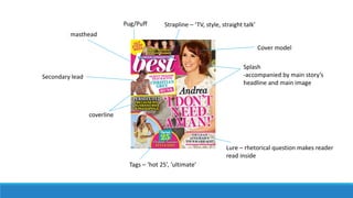 Magazine codes and conventions | PPT
