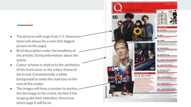 Magazine contents codes and conventions | PPT