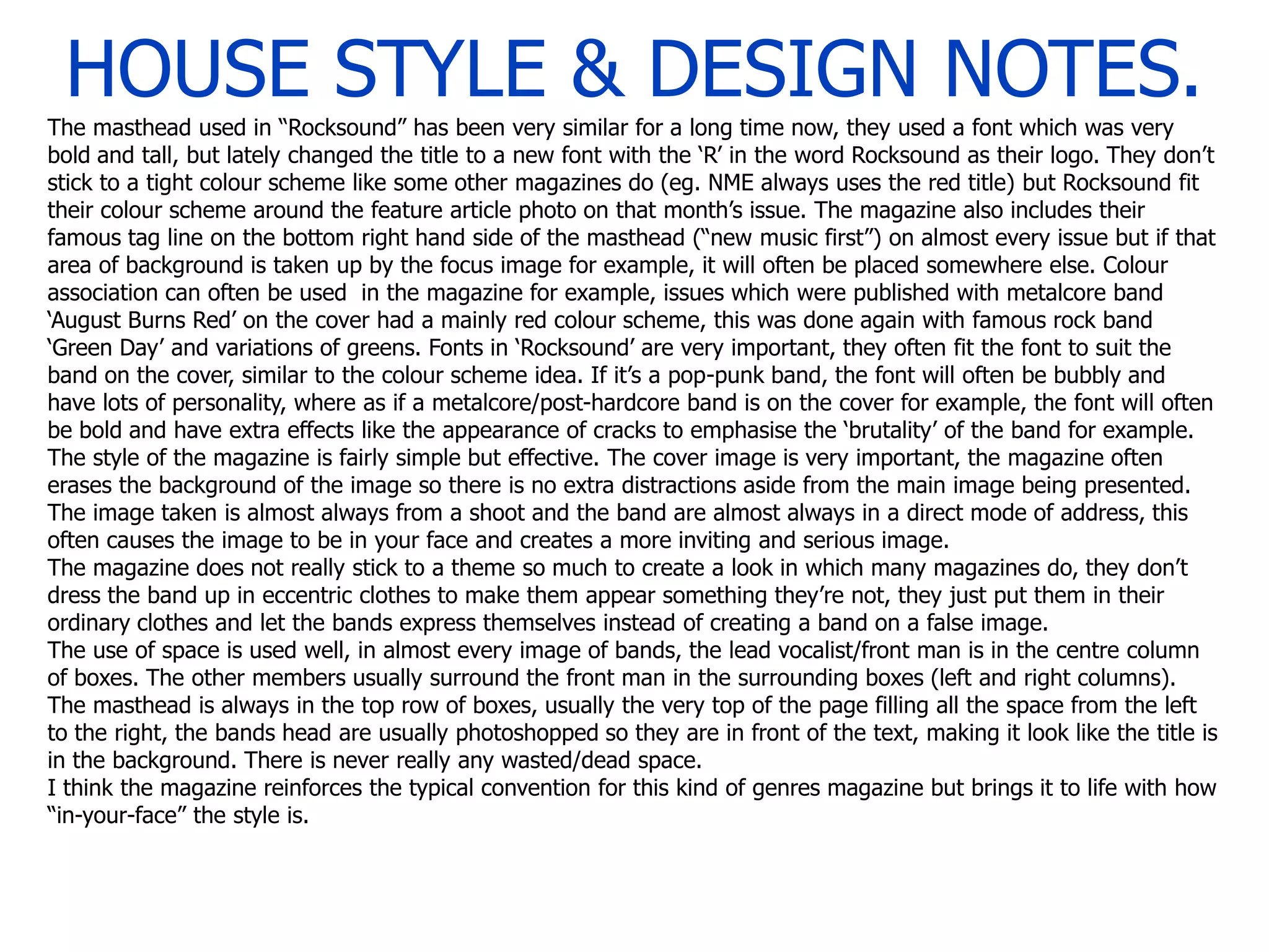 Magazine conventions | PPT