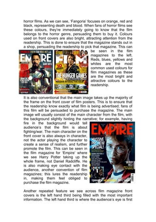Magazine Conventions | DOC