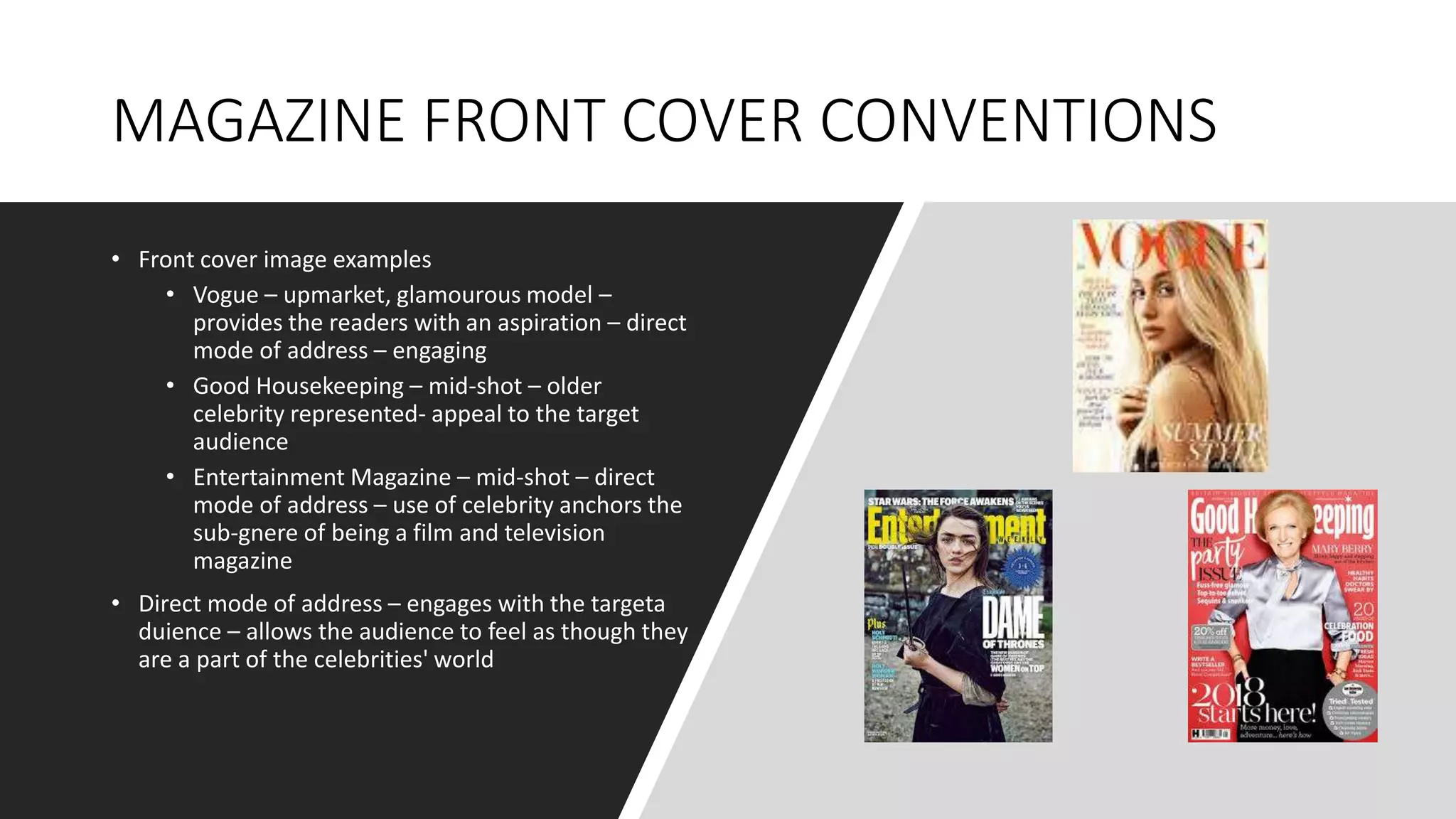 Magazine conventions | PPTX