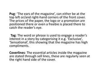 Magazine conventions and_terminology | PPTX
