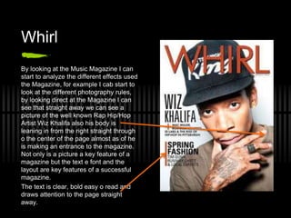 Magazine cover analyse | PPT