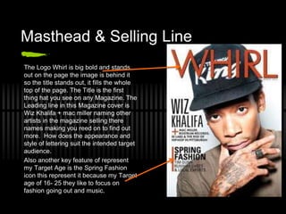 Magazine cover analyse | PPT