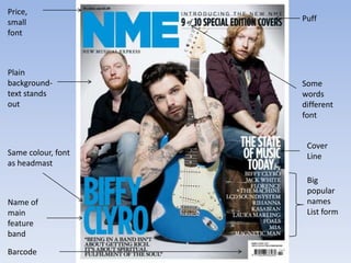 Magazine cover analysis | PPT